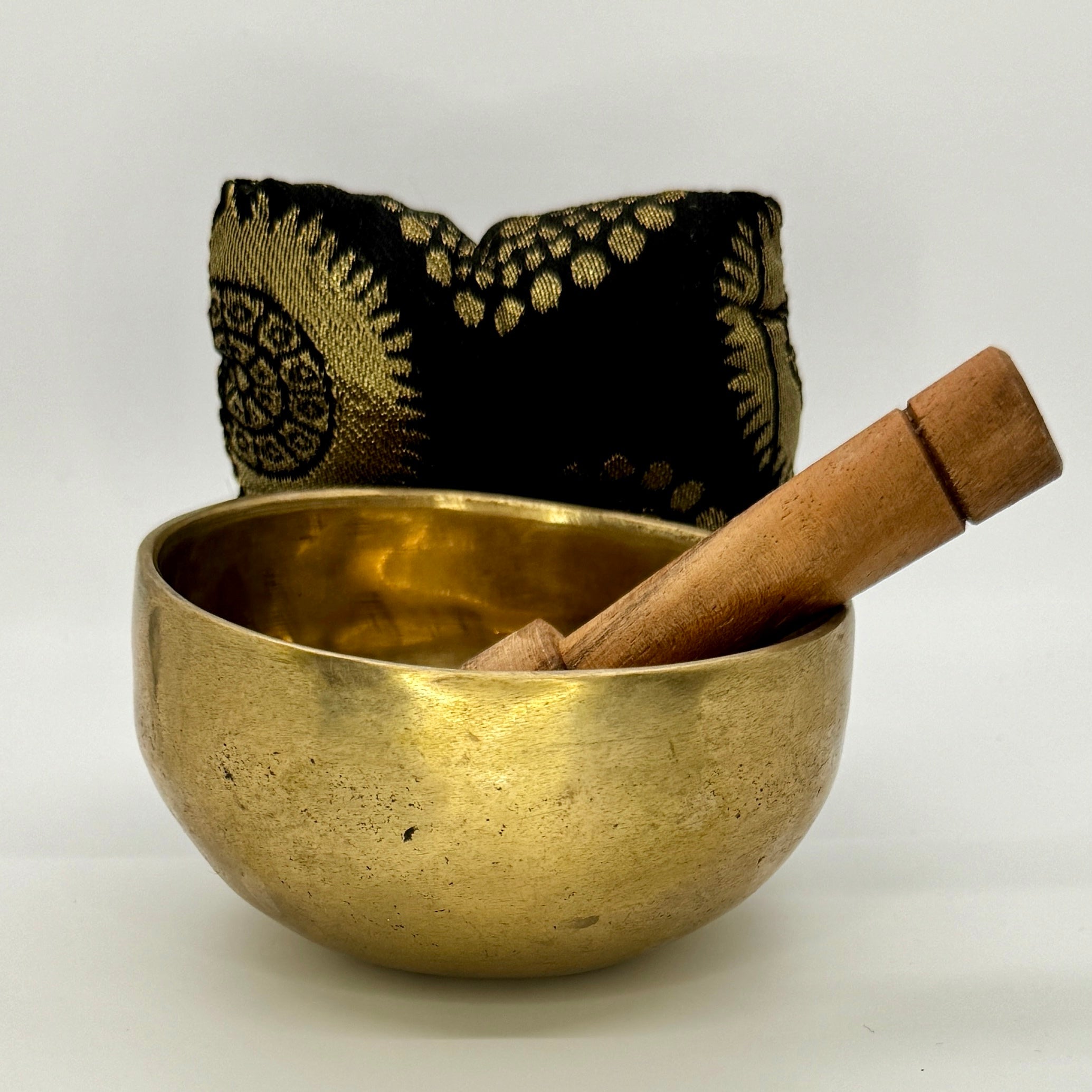 Singing Bowl, Brass – Shard Rocks and Minerals