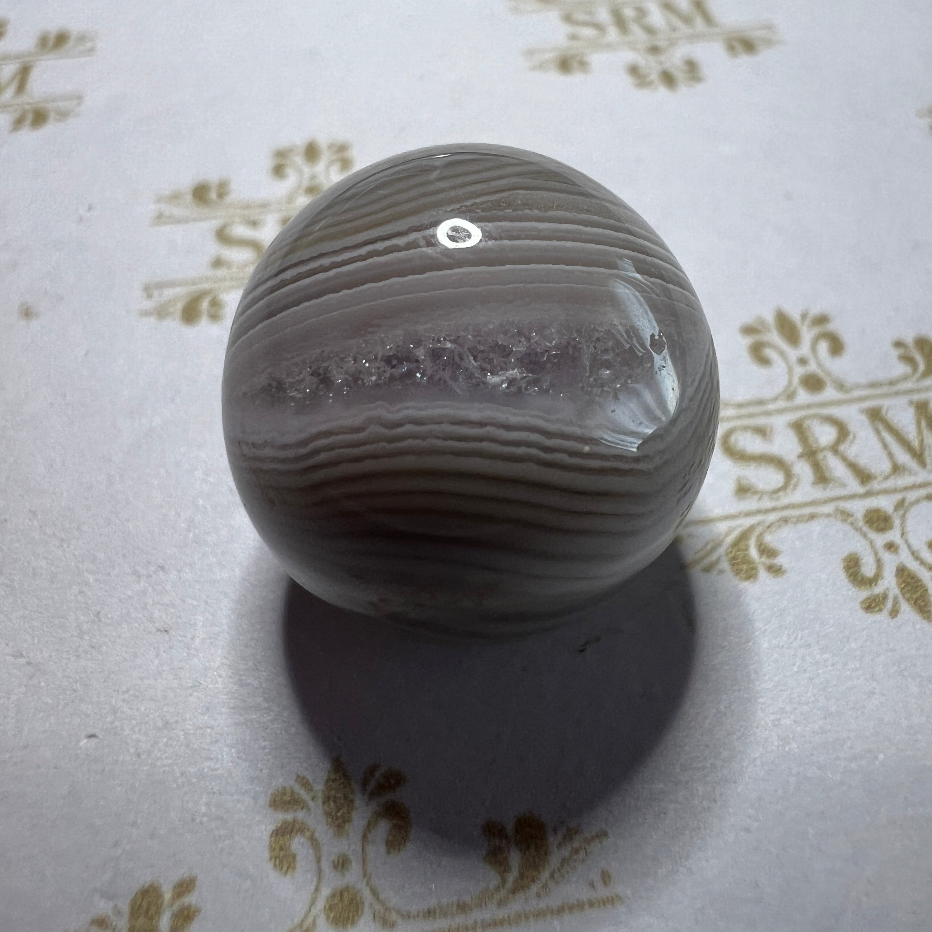 Sphere : Mini : Agate – Shard Rocks and Minerals